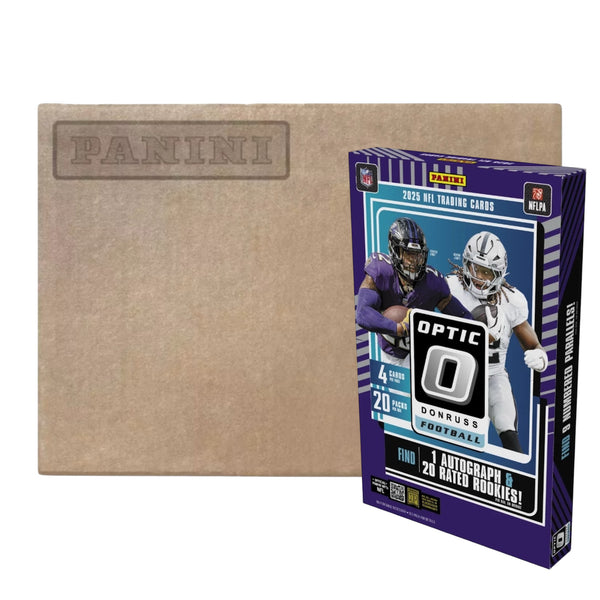 2025 Panini Donruss Optic Football Hobby Box Case (12 Hobby Box) Presa ...