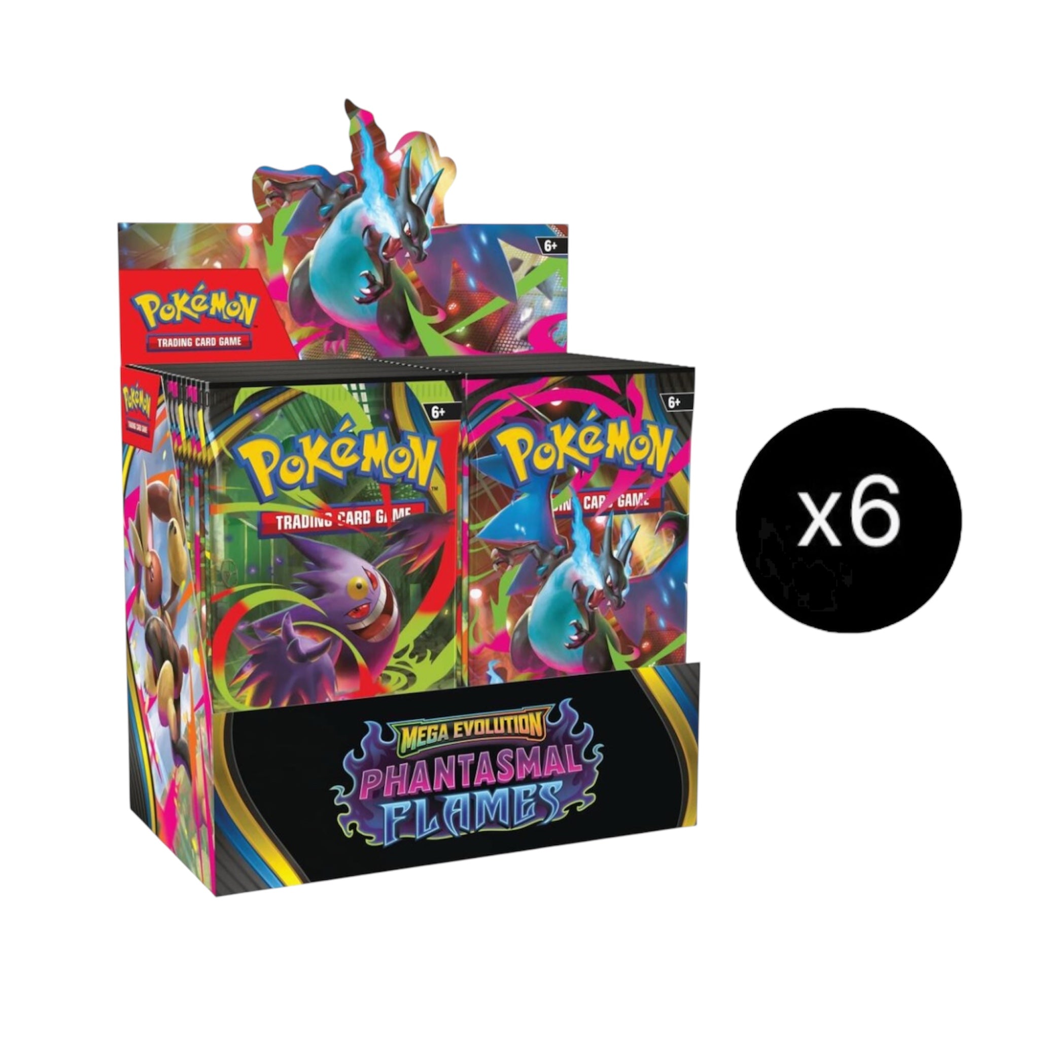 Phantasmal Flames Booster Box Case (6 Booster Box) - ME02 ...
